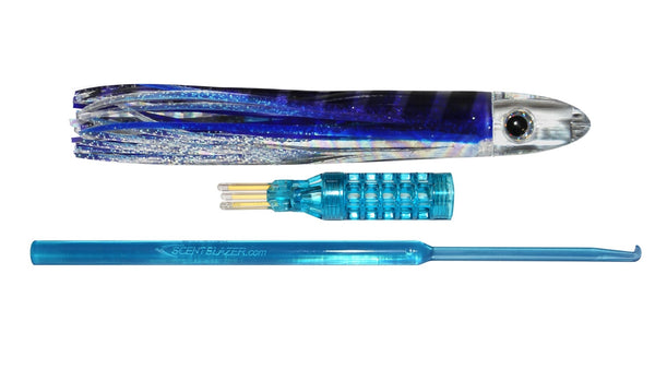Skipjack Tuna 6" 15cm Bullet Head Trolling Lure – Scent Blazer