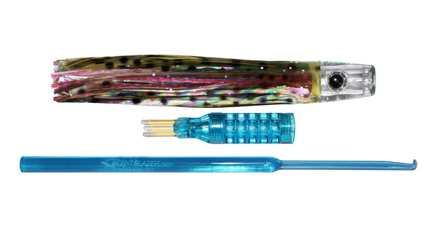 Pusher Scent Lure Bronze Squid 15cm Long – Scent Blazer